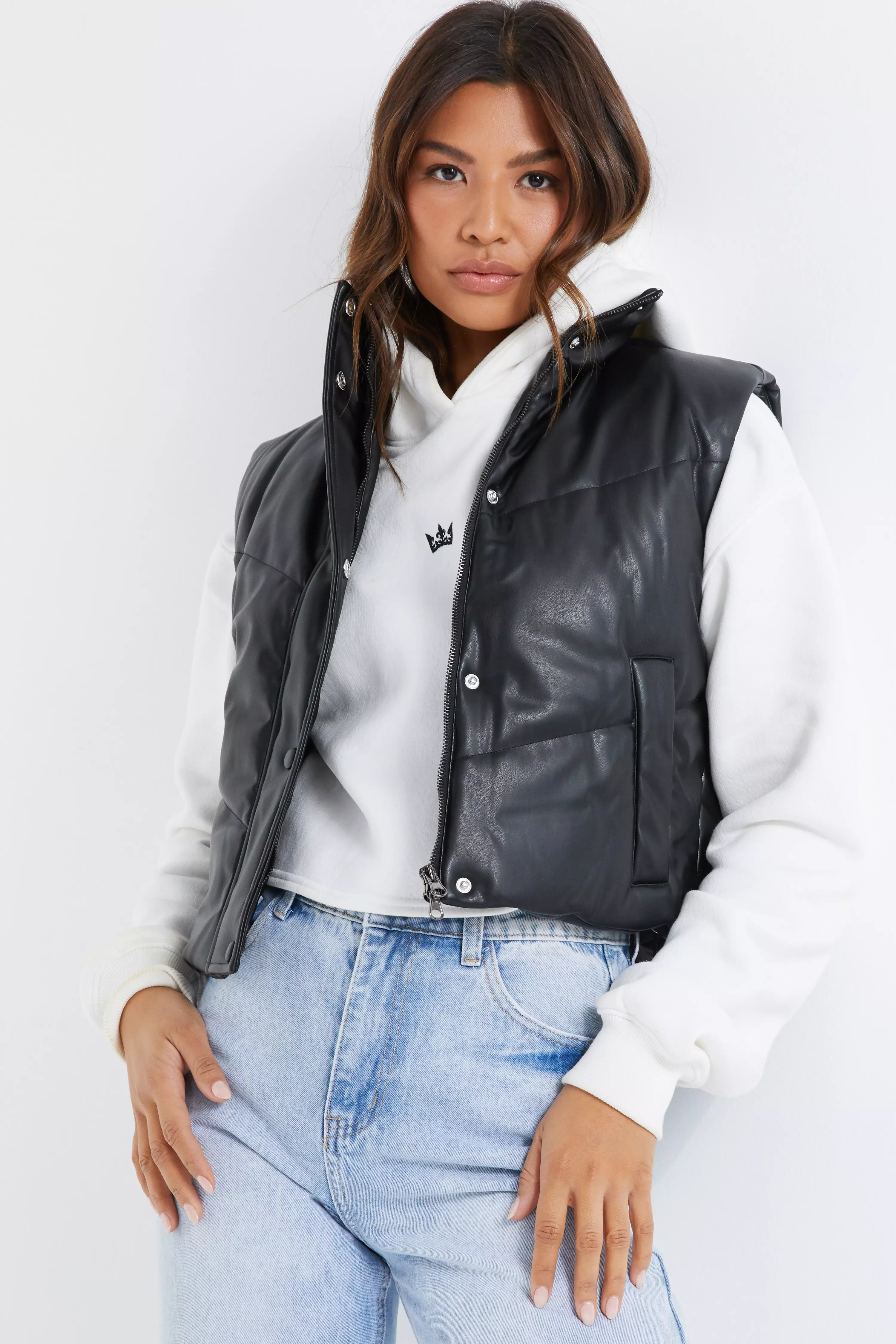 Womens Gilets | Long, Hooded, Teddy & Puffer Gilets | QUIZ