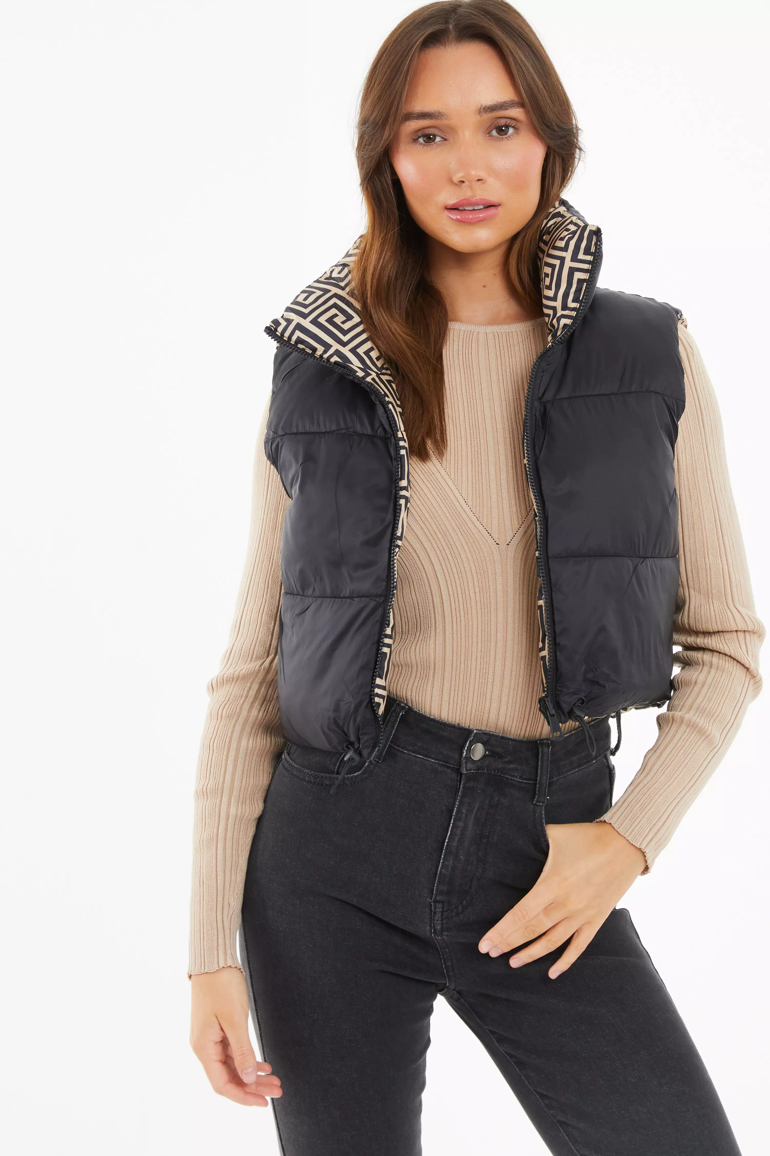 Womens Gilets | Long, Hooded, Teddy & Puffer Gilets | QUIZ