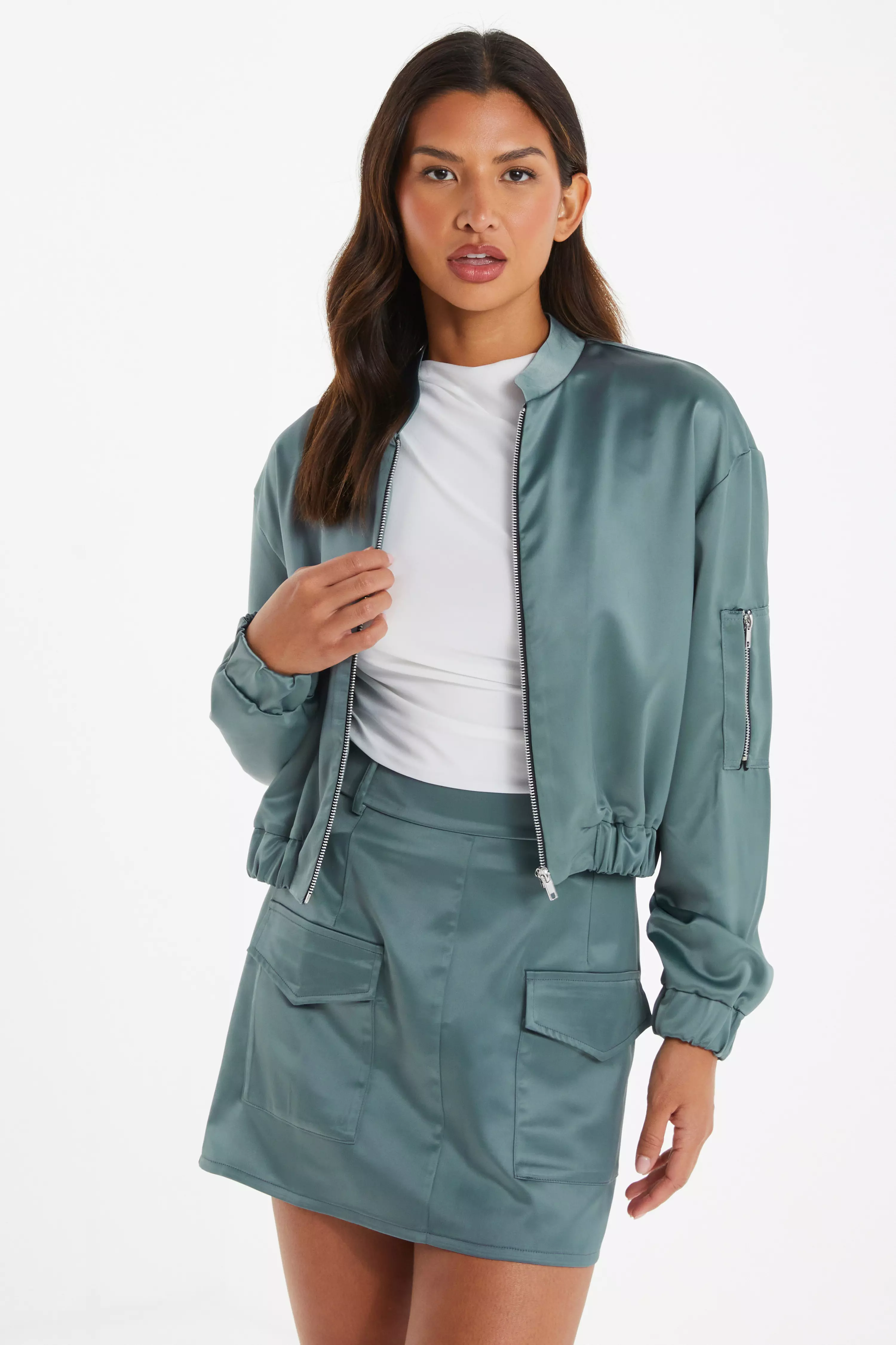 Bomber Jackets | QUIZ Clothing
